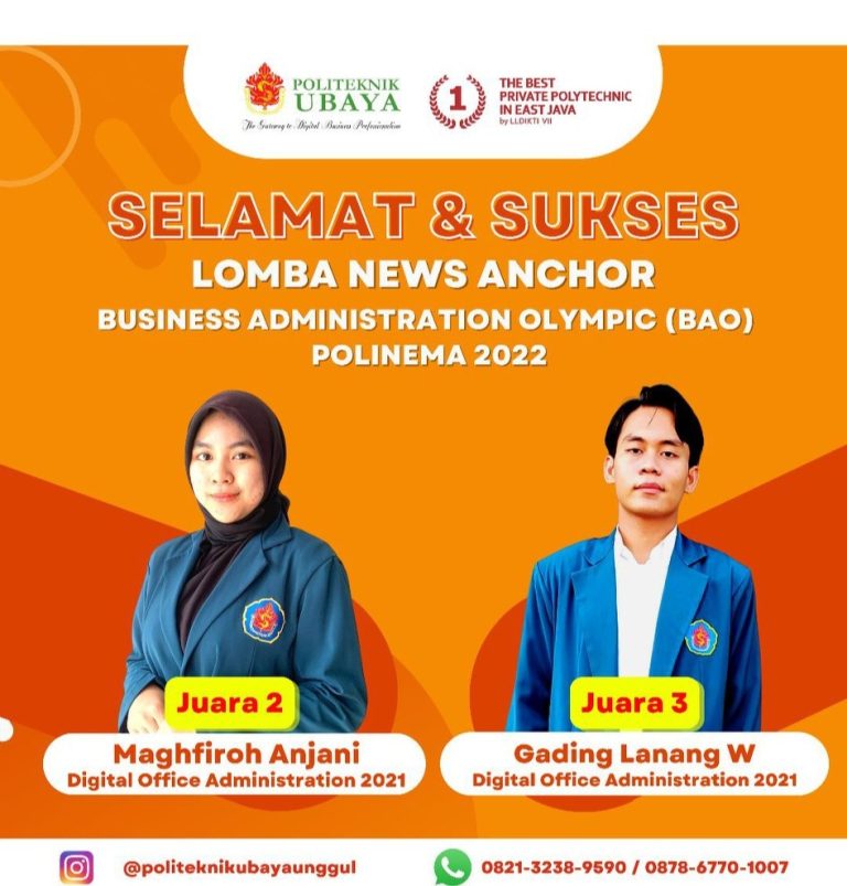 Lomba Business Administration Olympic (BAO) Polinema 2022