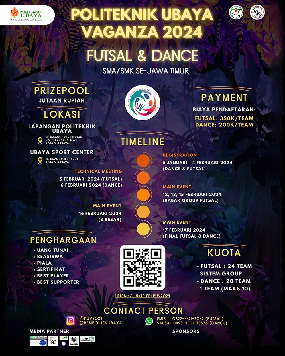 Politeknik Ubaya Vaganza 2024 (PUV) - Politeknik Ubaya